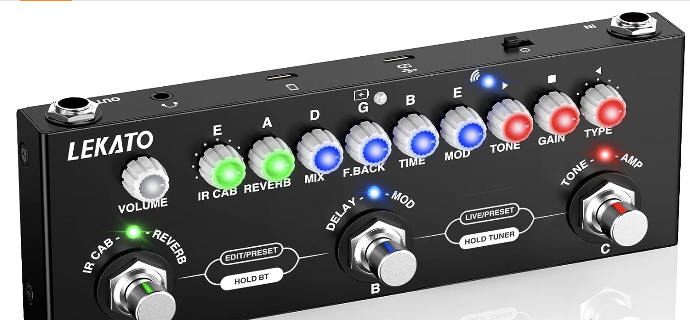 LEKATO Multi Effects Guitar Pedal | Play Guitar Review