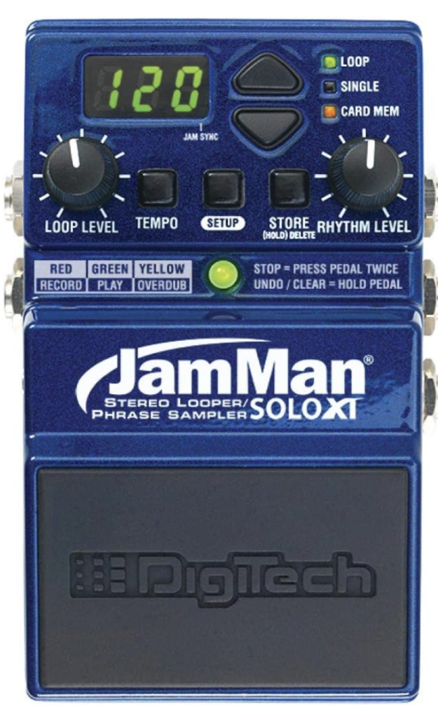 Digitech JMSXT JamMan : Looper Pedal Review | Play Guitar Review