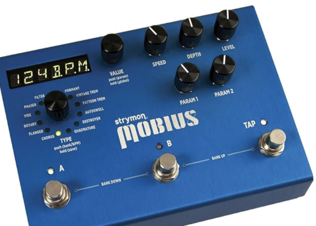 Strymon Mobius Multidimensional Modulation Pedal | Play Guitar Review Strymon Mobius Multidimensional Modulation Pedal | Play Guitar Review