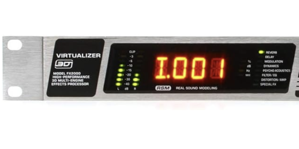 Behringer Virtualizer 3D FX2000: Review | Play Guitar Review