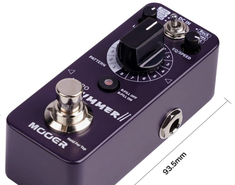 MOOER Micro Drummer ii Drummer Pedal, A honest Review | Play Guitar Review